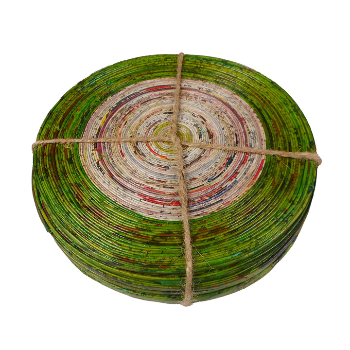 Recycled Paper Bowls / Mats / Baskets / Coasters – BAREFOOT