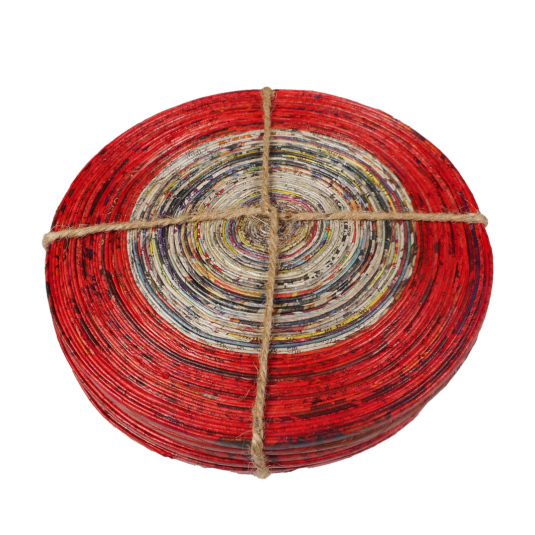 Recycled Paper Bowls / Mats / Baskets / Coasters – BAREFOOT